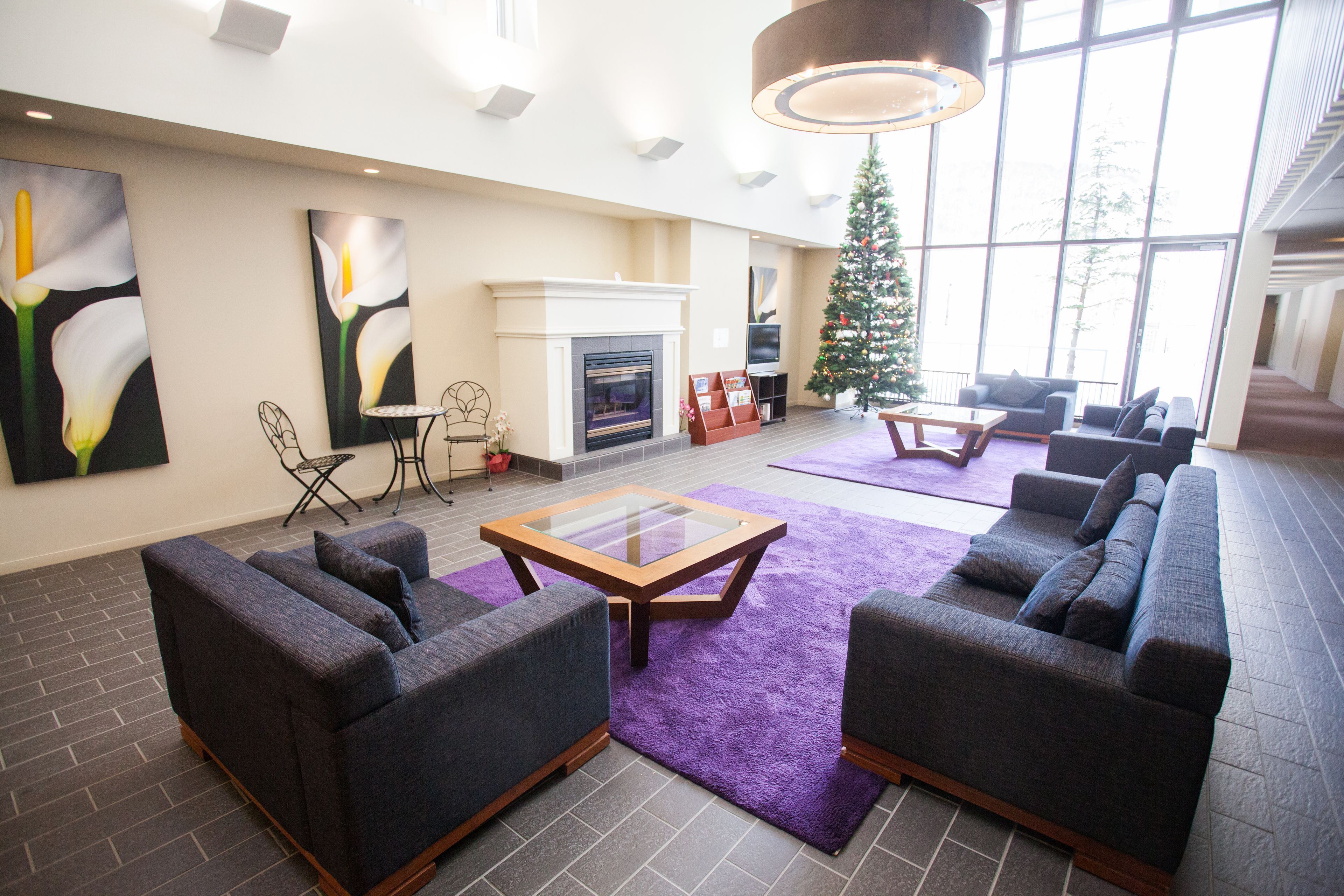 Sala de estar do lobby