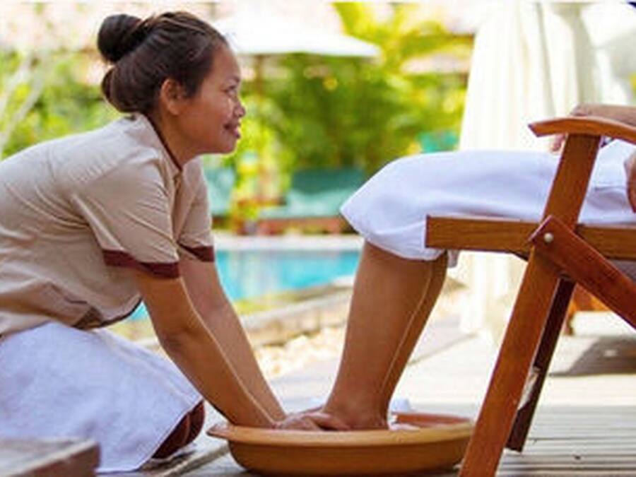 Sala(s) para tratamentos a casais, massagens tailandesas