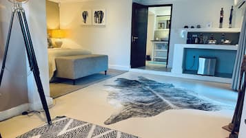 Suite Superior, vista para o jardim | 1 quarto, roupa de alta qualidade, camas de colchão Tempur-Pedic