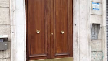 Entrada do alojamento