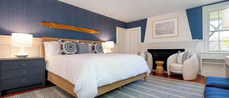 King Suite - Room 2 | 1 quarto, lençóis italianos Frette, roupa de alta qualidade