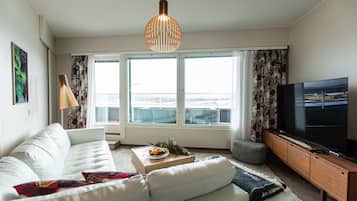 Penthouse Panorâmica, terraço | 2 quartos, secretária, ferro/tábua de engomar, camas desdobráveis