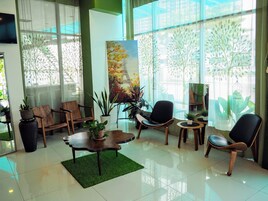 Sala de estar do lobby
