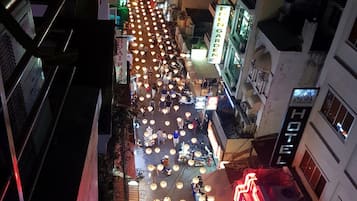 Vista para a cidade desde o alojamento