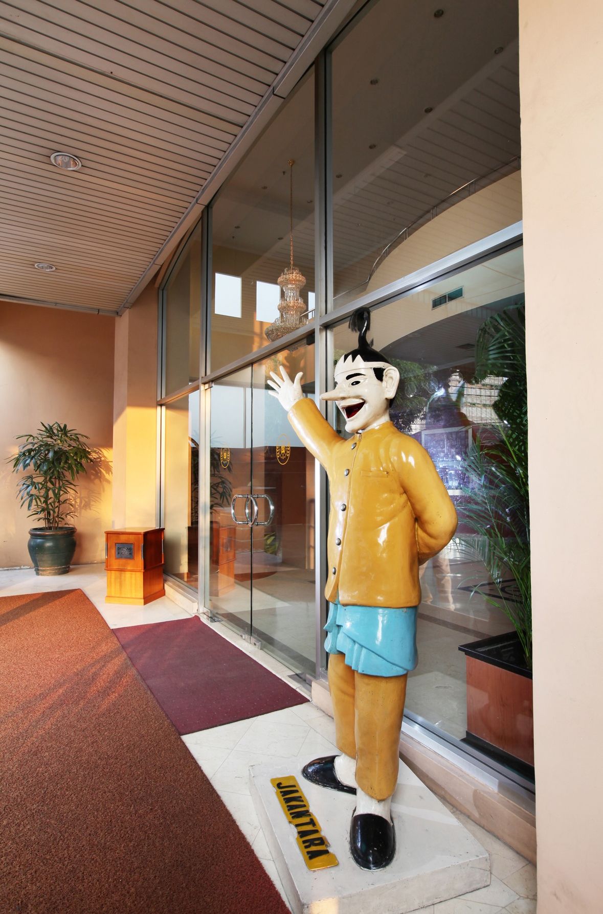 Entrada da propriedade