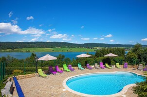 Piscina externa sazonal
