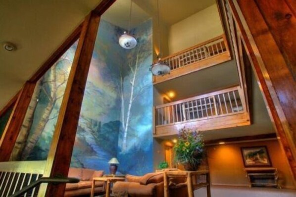 Sala de estar do lobby