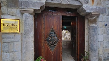 Entrada do alojamento