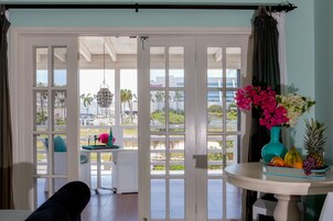 Penthouse Exclusiva, 1 cama king-size | Vista do quarto