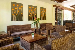 Sala de estar do lobby