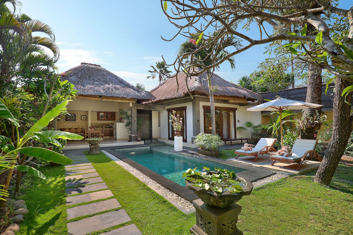 Villa, 1 quarto, piscina privativa | Vista para o jardim