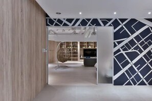 Entrada do alojamento