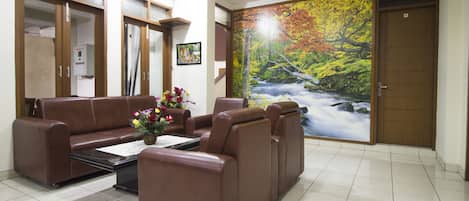 Sala de estar do lobby