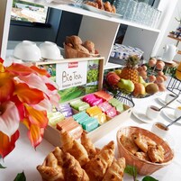 Pequeno-almoço continental diário (1650 XPF por pessoa)