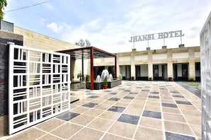 Entrada do alojamento