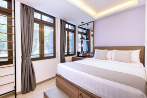 Quarto Duplo Premier (City View) | Minibar, cofre com capacidade para portátil 