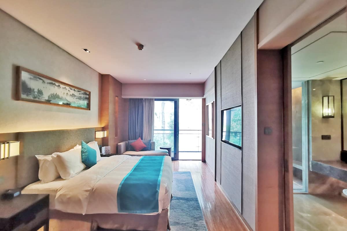 Quarto standard, 1 cama King | Roupas de cama premium, Wi-Fi de cortesia, roupa de cama