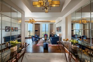 Suíte presidencial | Sala de estar