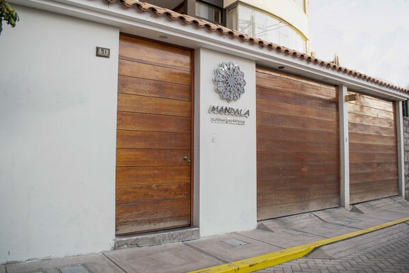 Entrada da propriedade