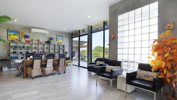 Sala de estar do lobby