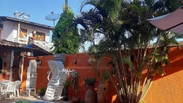 Quarto casal ou duplo standard | Terraço/pátio