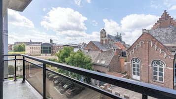 Executive One Bedroom Apartment with daily cleaning | Vista do quarto