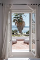 Apartamento, 2 quartos, vista para o jardim (4 person) | Varanda