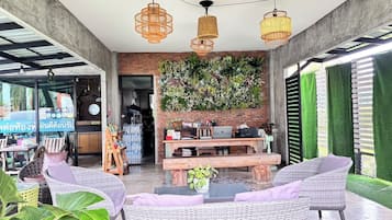 Sala de estar do lobby