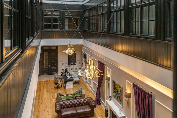 Sala de estar do lobby