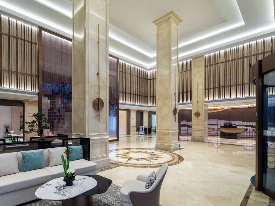 Sala de estar do lobby