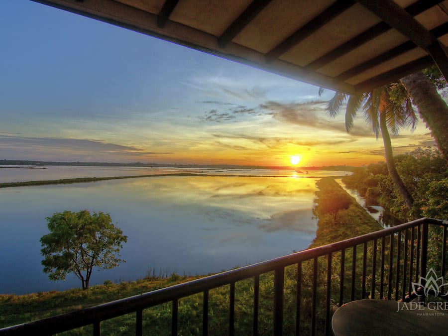 Quarto Duplo Deluxe, vista para o lago | Vista da varanda