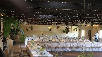 Espaço interior para casamentos