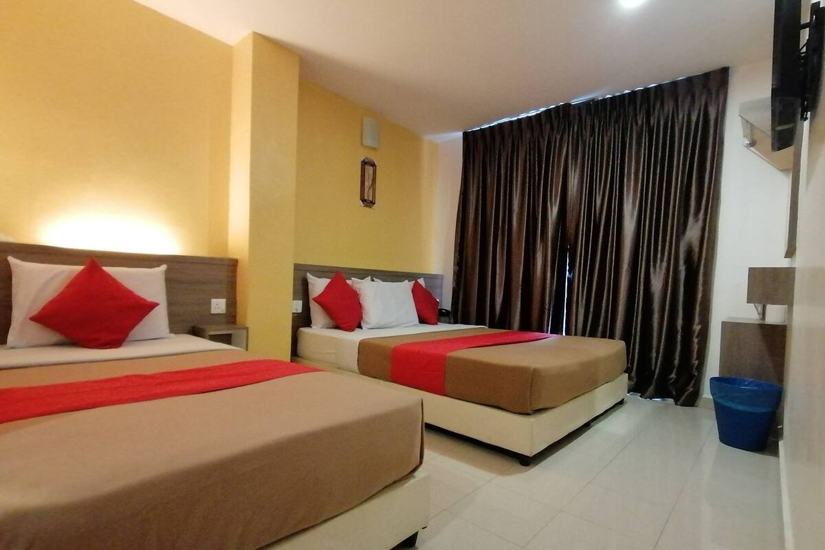 Wi-fi grátis, roupa de cama fornecida