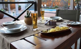 Pequeno-almoço preparado no momento diário (95 ZAR por pessoa) 