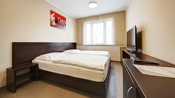 Quarto casal | Escrivaninha, quartos à prova de som, Wi-Fi de cortesia