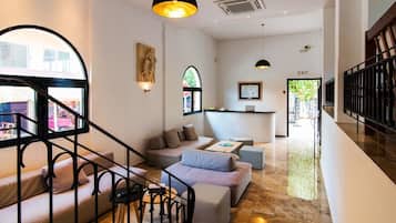 Sala de estar do lobby