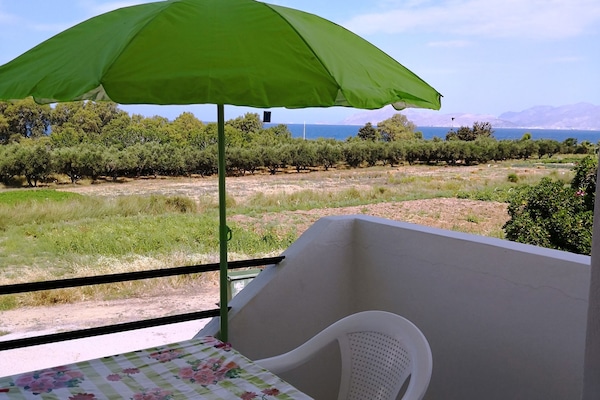 Apartamento família, vista para o mar | Vista do quarto