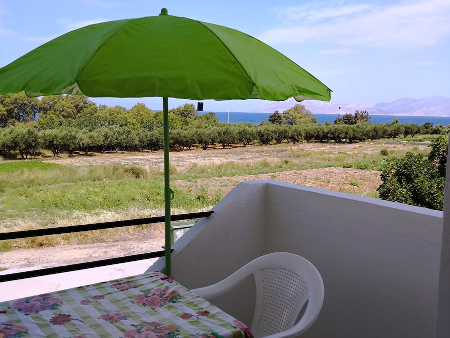 Apartamento Familiar, vista para o mar | Vista do quarto