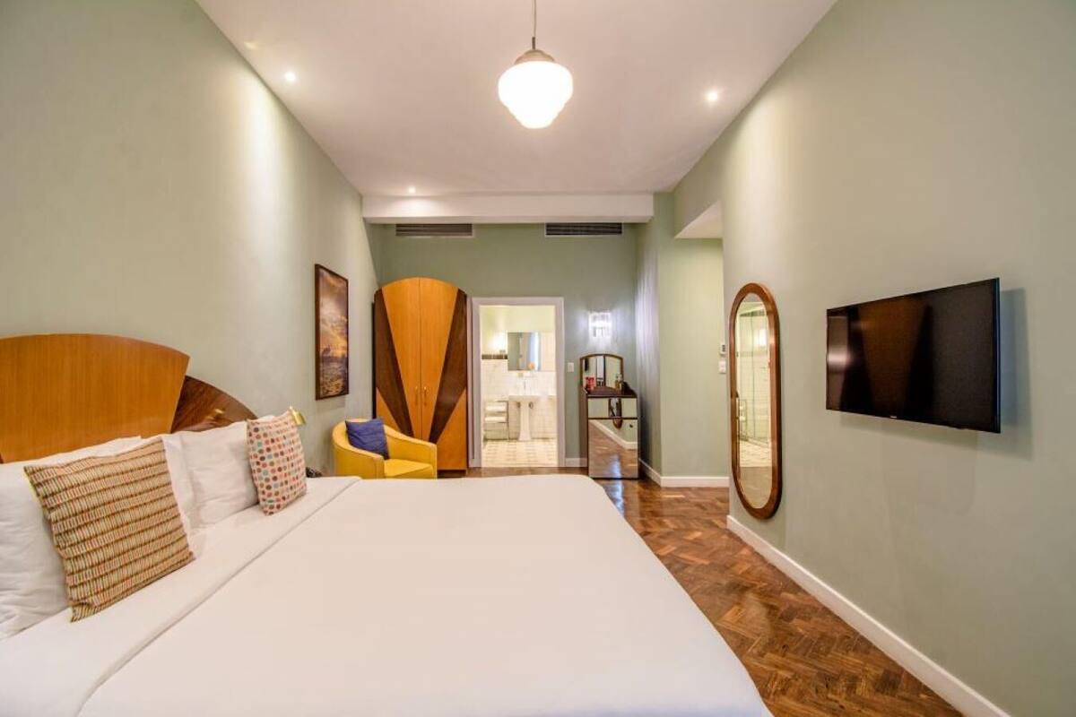 1 quarto, roupa de alta qualidade, minibar, cofre no quarto 