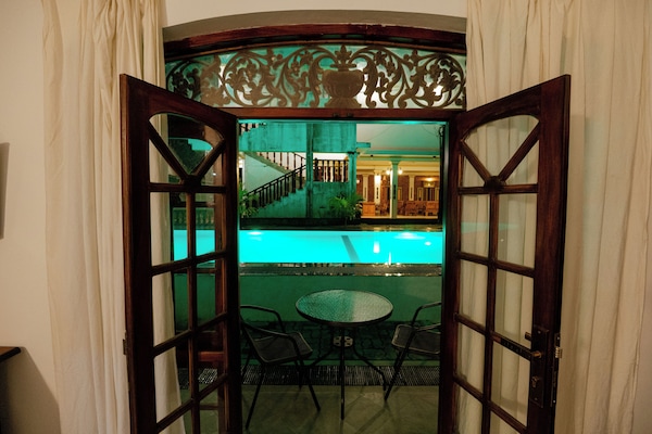 Quarto superior | Terraço/pátio