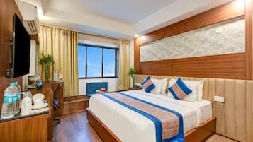 Roupa de alta qualidade, camas de colchão pillowtop, minibar