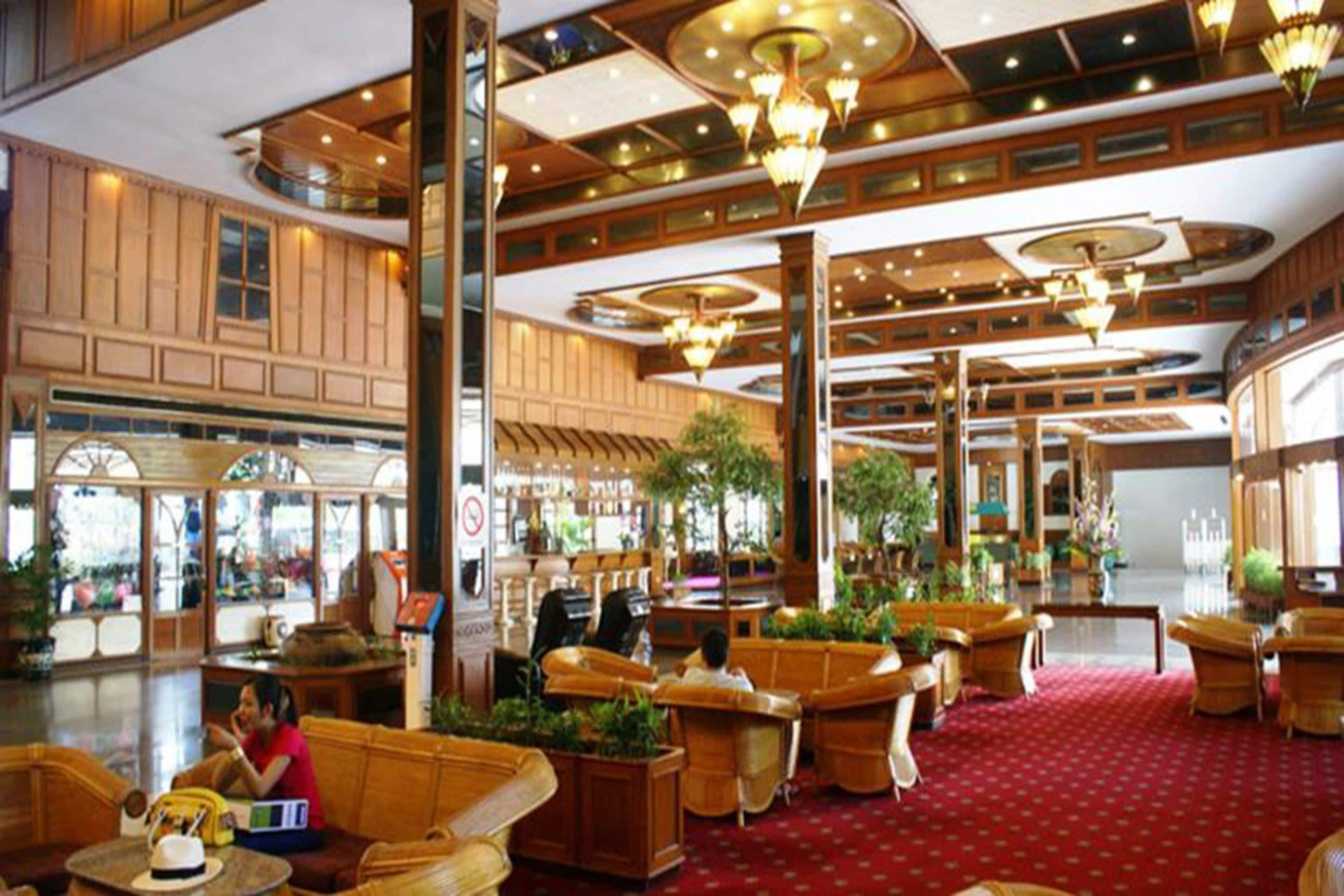 Sala de estar do lobby