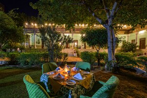 Refeições ao ar livre