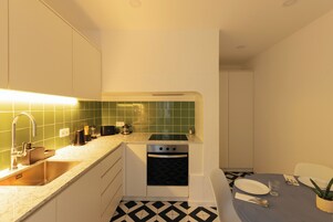 Premium One Bedroom Apartment with Balcony | Cozinha privada