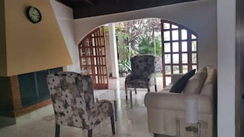 Sala de estar do lobby