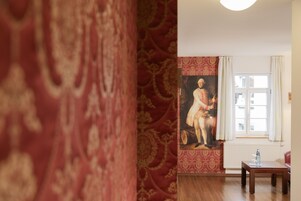 Quarto Duplo | Sala de estar | TV de ecrã plano 