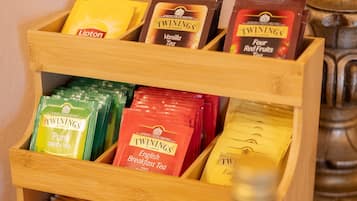 Café da manhã com buffet todos os dias mediante uma taxa