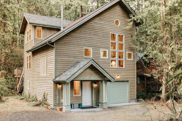 51sl - Ping Pong - Fireplace - D/w - W/d - Sleeps 8 3 Bedroom Home By Redawning - Glacier, WA