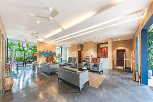 Sala de estar do lobby