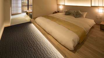 Suíte | Roupas de cama premium, edredons de pluma, cofres nos quartos